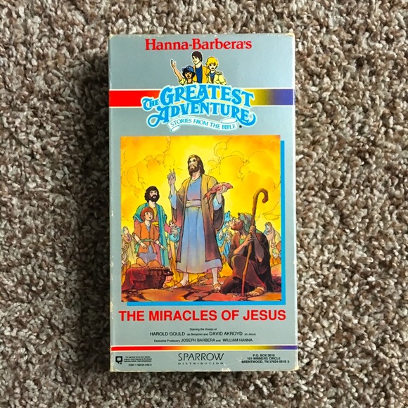 Other | The Miracles Of Jesus Vhs | Poshmark